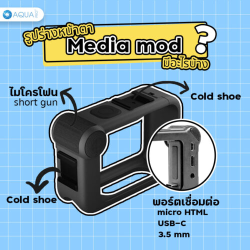 Media mod GoPro 9 รีวิว ควรซื้อไหมเรามีคำตอบ ? - Aquapro