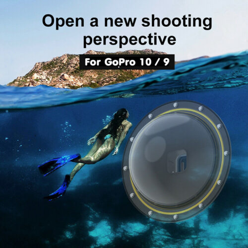 (Pre Order 7-15 วัน) GoPro 8 Telesin Dome Grip - Aquapro