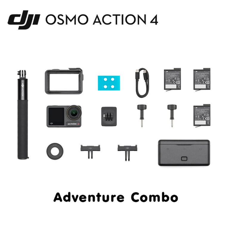 (แกะกล้อง Activate ก่อนส่ง) DJI Osmo Action 4 Adventure Combo ประกัน ...