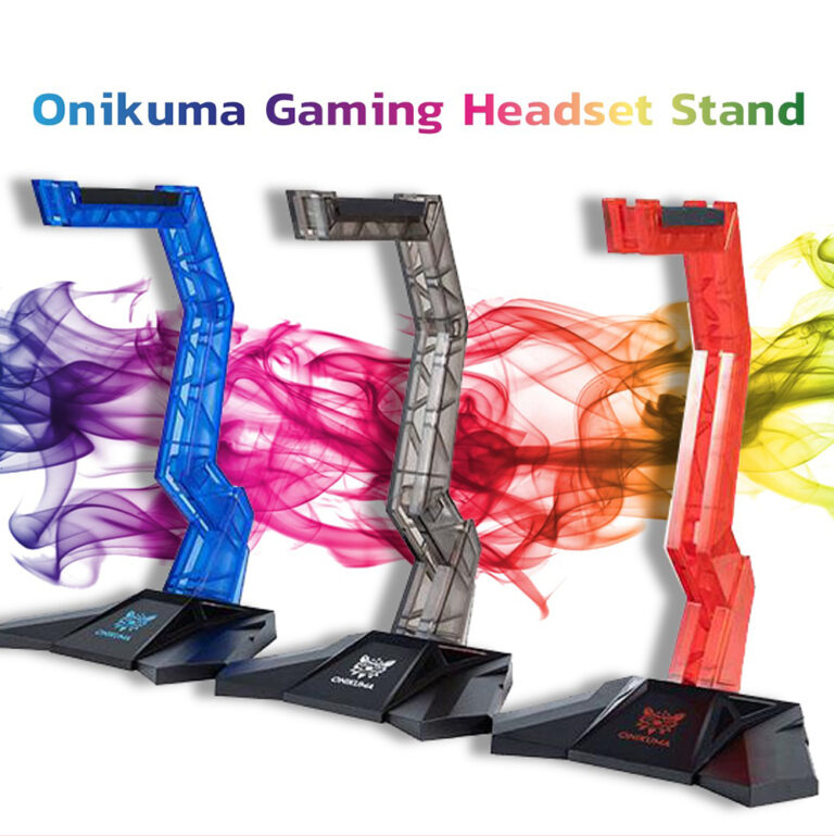 Onikuma Gaming Headset Stand Acrylic ที่วางหูฟัง สแตนหูฟัง ตั้งโต๊ะ ...