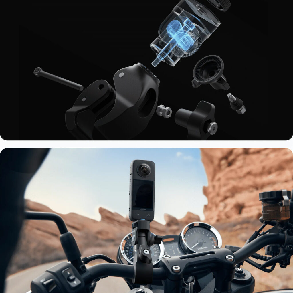 Insta360 Motorcycle Mount Bundle Kit (กล่องบุบเล็กน้อย ไม่มีผลต่อสินค้า ...