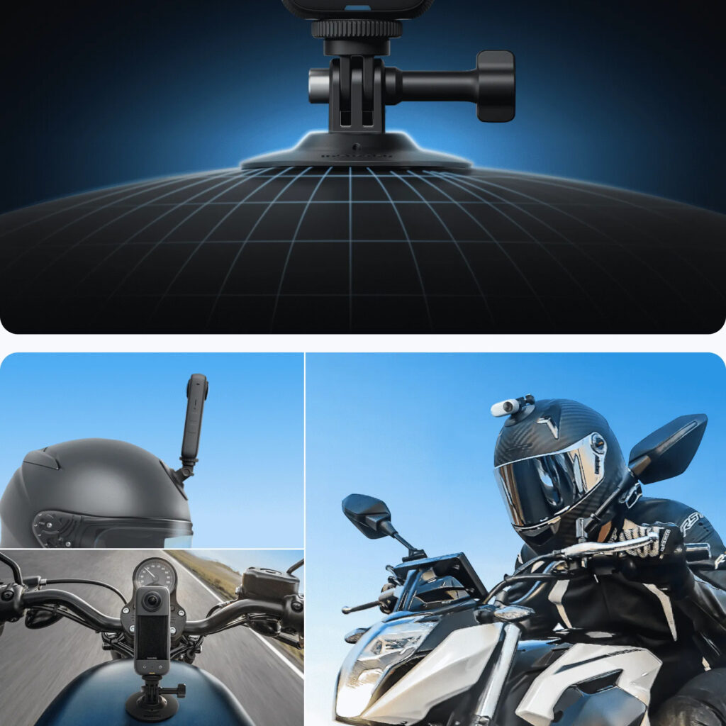 Insta360 Motorcycle Mount Bundle Kit (กล่องบุบเล็กน้อย ไม่มีผลต่อสินค้า ...