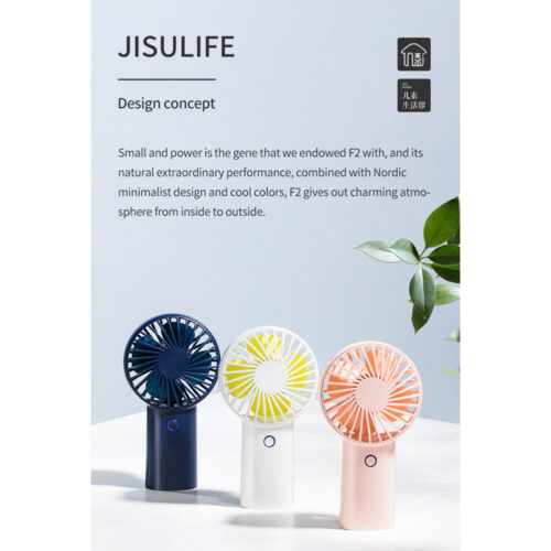 Jisulife F2B Handheld Mini USB Fan พัดลมมือถือ พัดลมพกพา ประกันศูนย์ ...