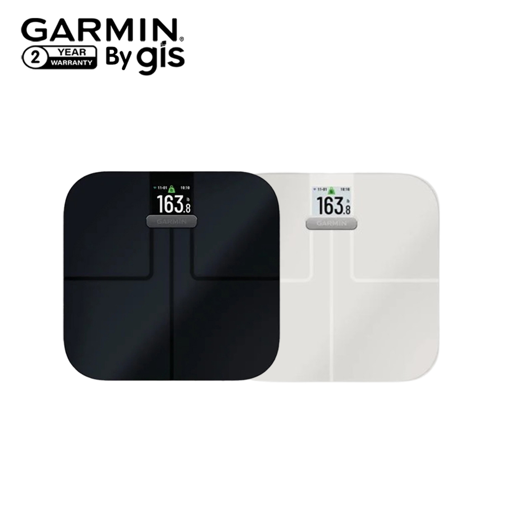 Garmin Index S2 Smart Scale Asia Black / White เครื่องชั่งน้ำหนัก - Aquapro