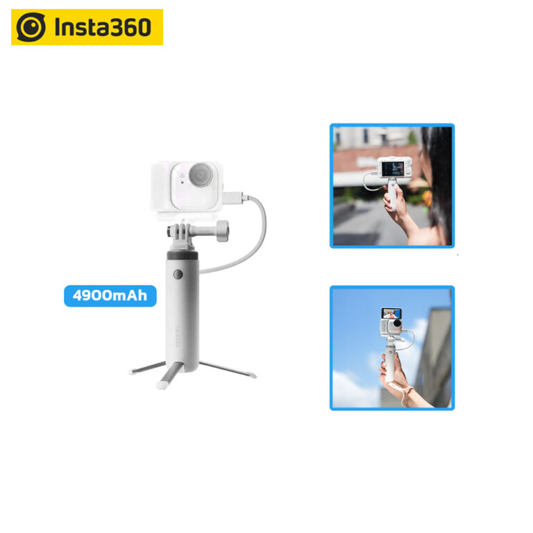 (Pre-Order 7-15 วัน) Insta360 Mini Power Handle Built-in 4900mAh ...