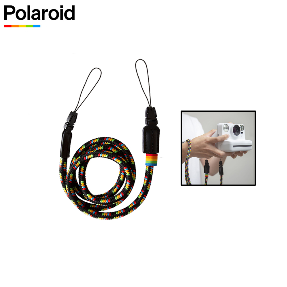 Polaroid Camera Strap Round - Rainbowใช้กับกล้อง i-Type ทุกรุ่น - Aquapro