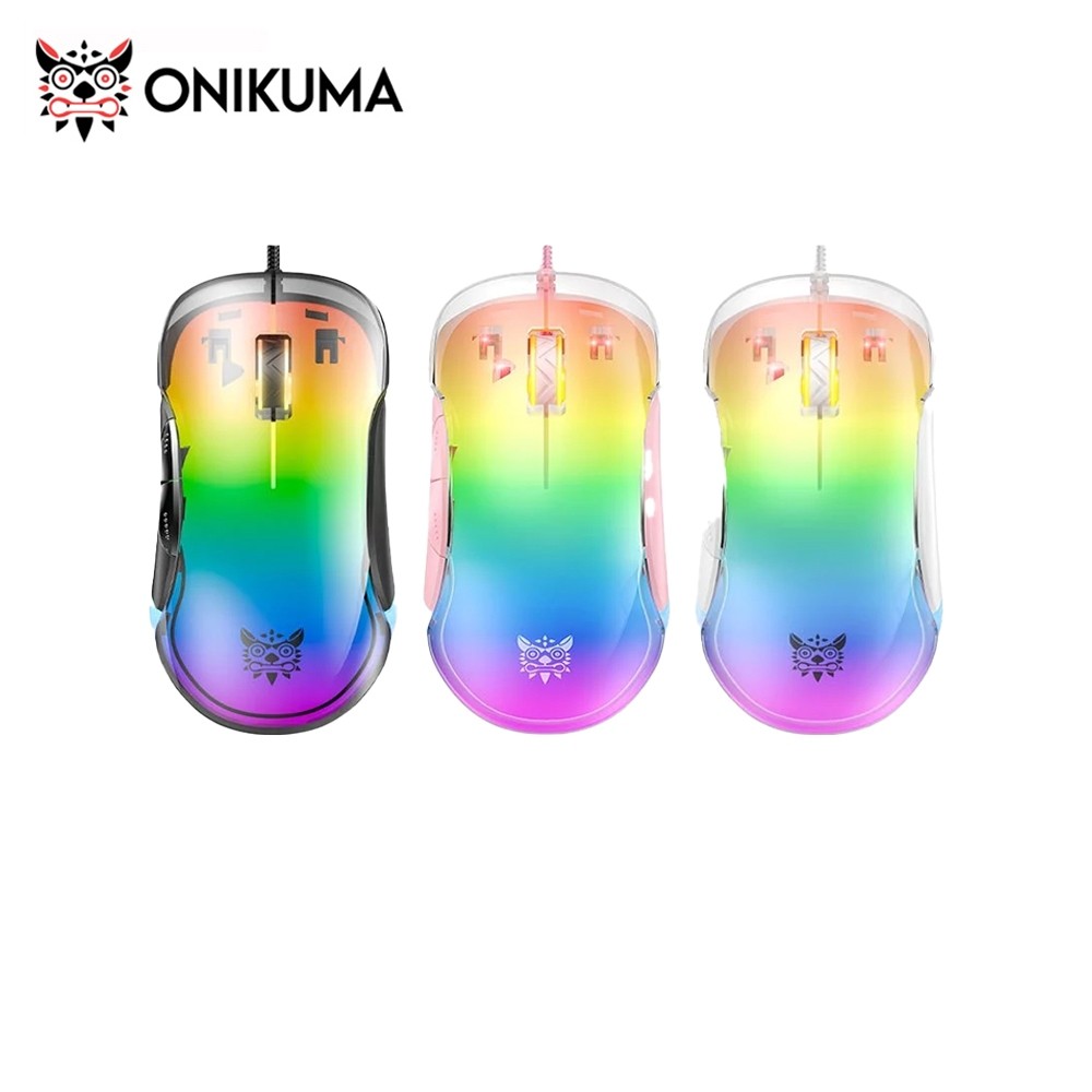 Onikuma CW925 RGB Backlit Wired Gaming Mouse เมาส์เกมมิ่งออฟติคอล ปรับ ...